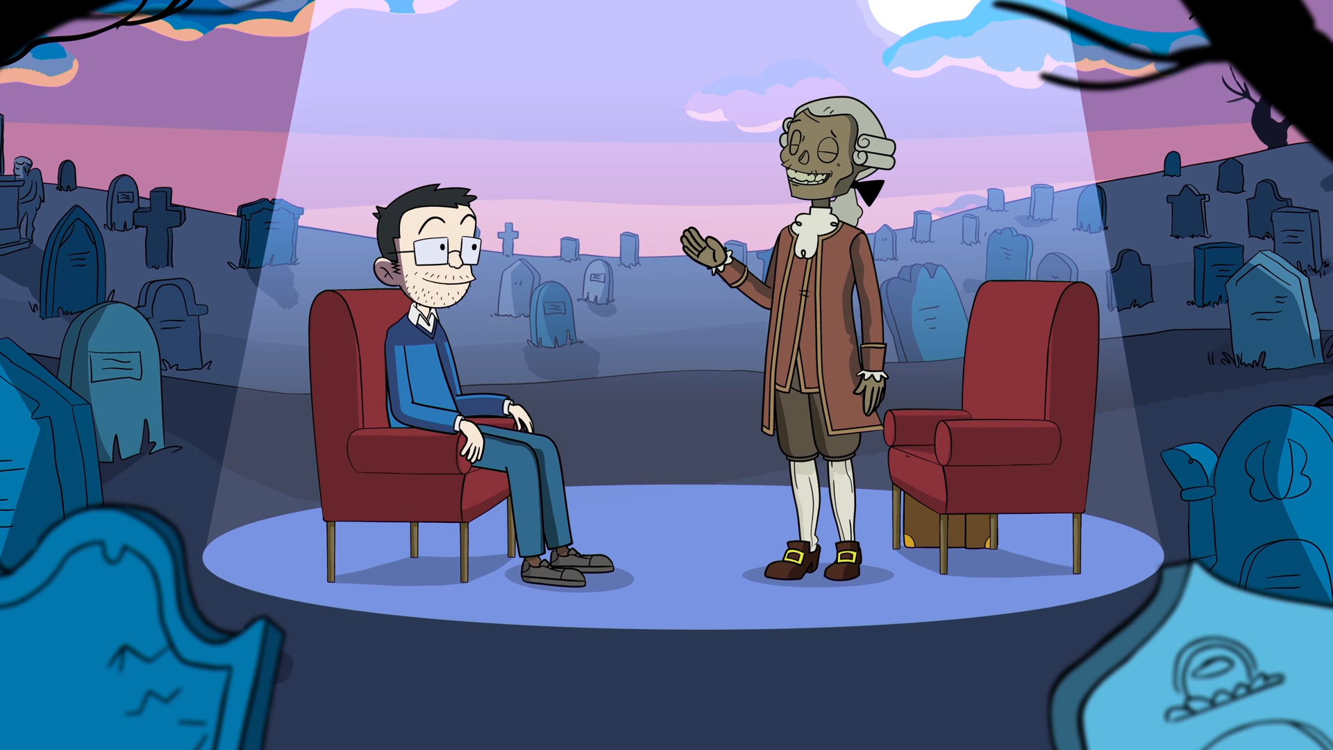 Animation Trainee Finder trainees help bring Corpse Talk to life ...